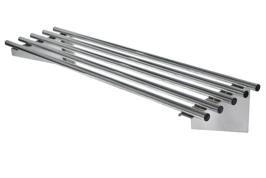 Simply Stainless SS11.2100 2100x300mm Pipe Wall Shelf | Caterlink ...