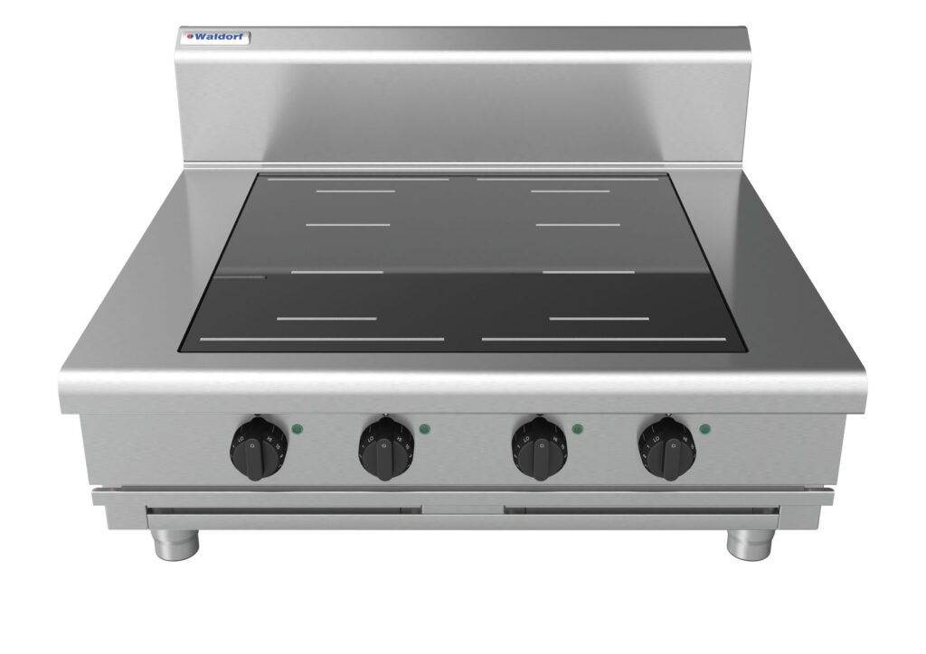 Waldorf 8400 Series IN8400F-B 900mm Four Full Area Induction Benchtop ...