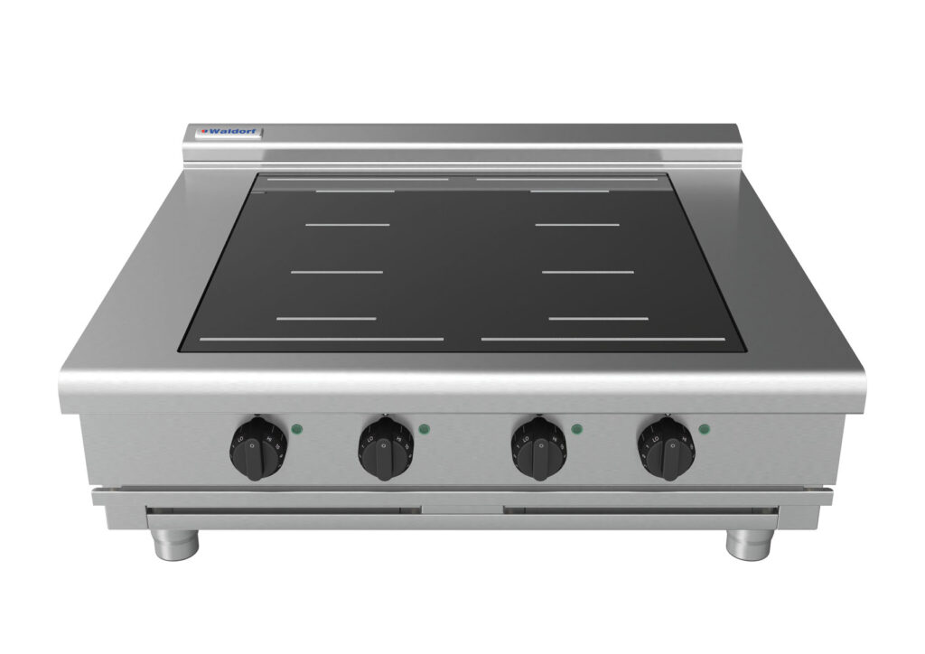 Waldorf 8400 Series INL8400F-B 900mm Four Full Area Induction Benchtop ...