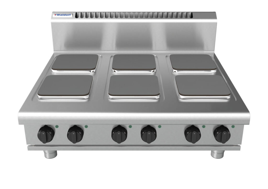 Waldorf 8600 Series RN8600SE-B 900mm Electric Benchtop Cooktop with ...