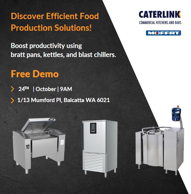 Events | Caterlink Commercial Kitchen Equipment
