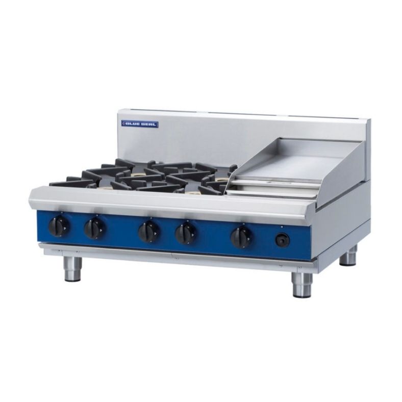 Gas & Electric Benchtop Cooktops With Griddle