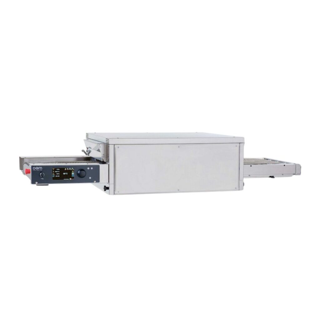OEM TL108LCD Single Chamber Electric Tunnel Oven with Digital Control Panel