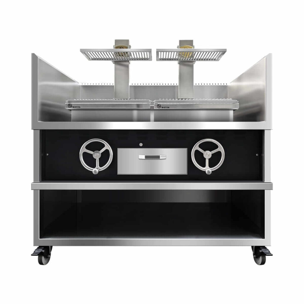 WETA ECG-2 Double European Charcoal Grill | Caterlink Commercial ...